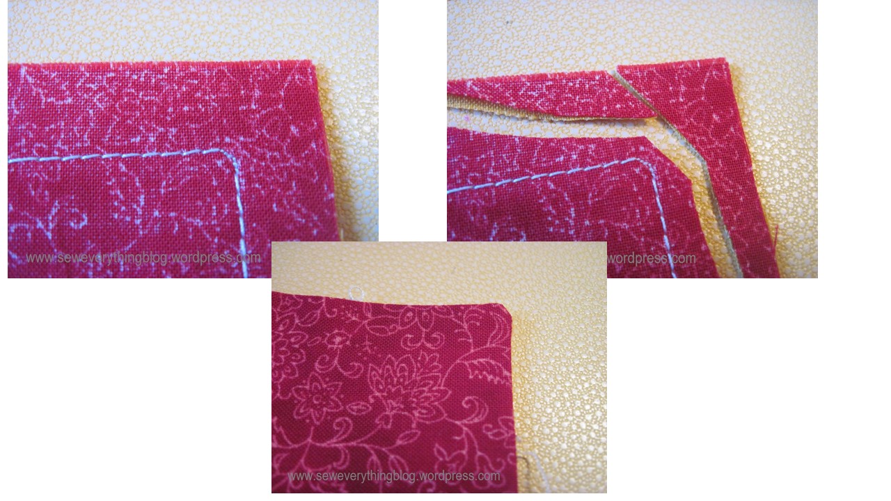 Un-Bunch Your Corner – Sew Everything Blog