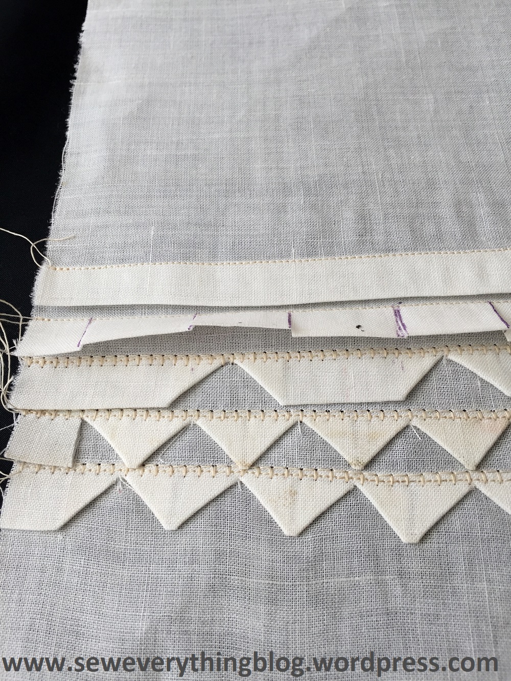 Can’t Let Go: Sewing Term, “Sharks Teeth” – Sew Everything Blog