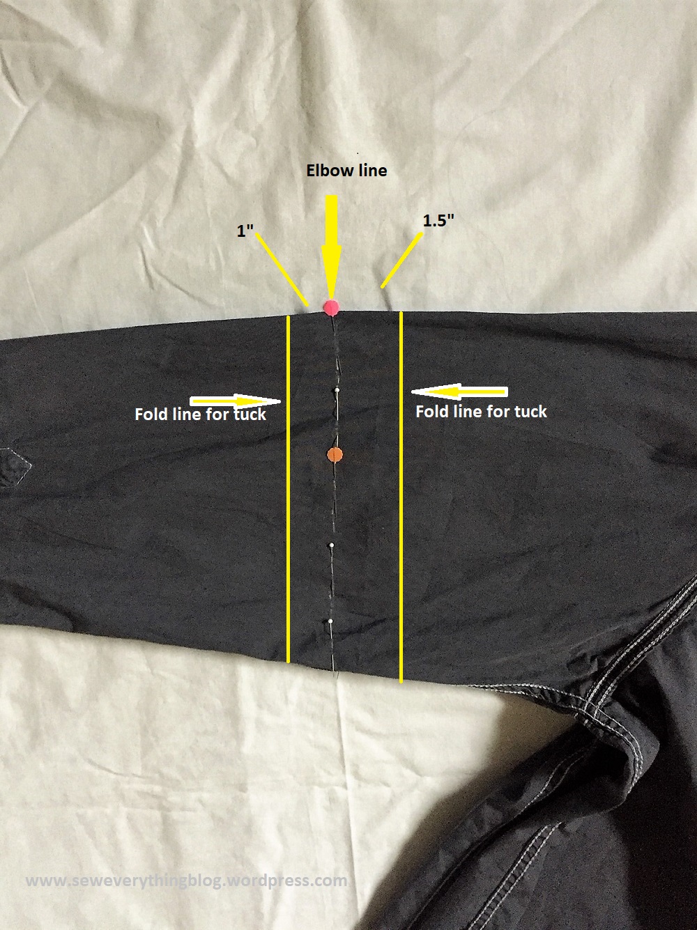 Garment Alteration: Shortening a Shirt Sleeve – Sew Everything Blog