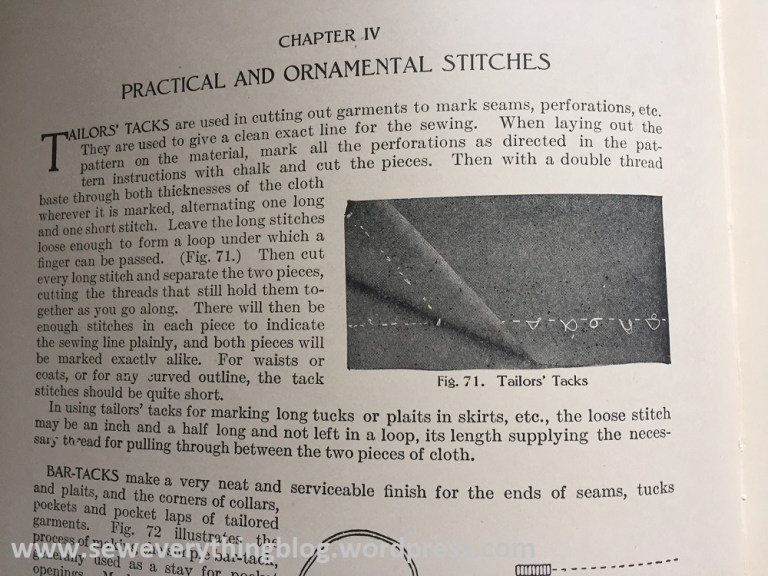 Tailor’s Tacks, A Basic Sewing Concept for Marking Fabric – Sew ...