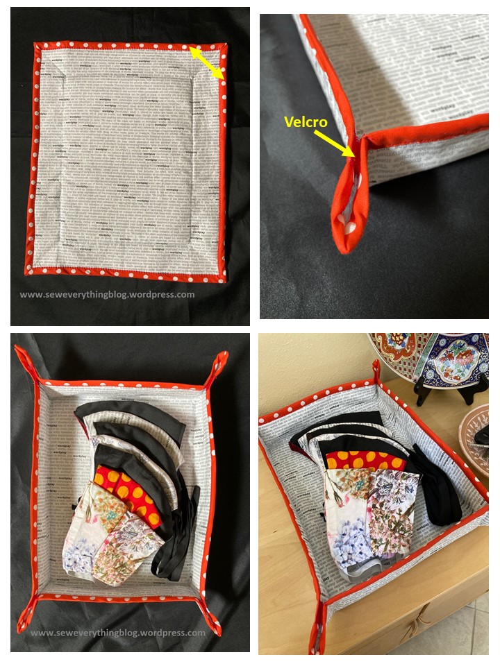 Mask Basket – Sew Everything Blog